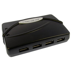 Powered 4 Port USB Hub NLUSB2-222BK | Cabledepot